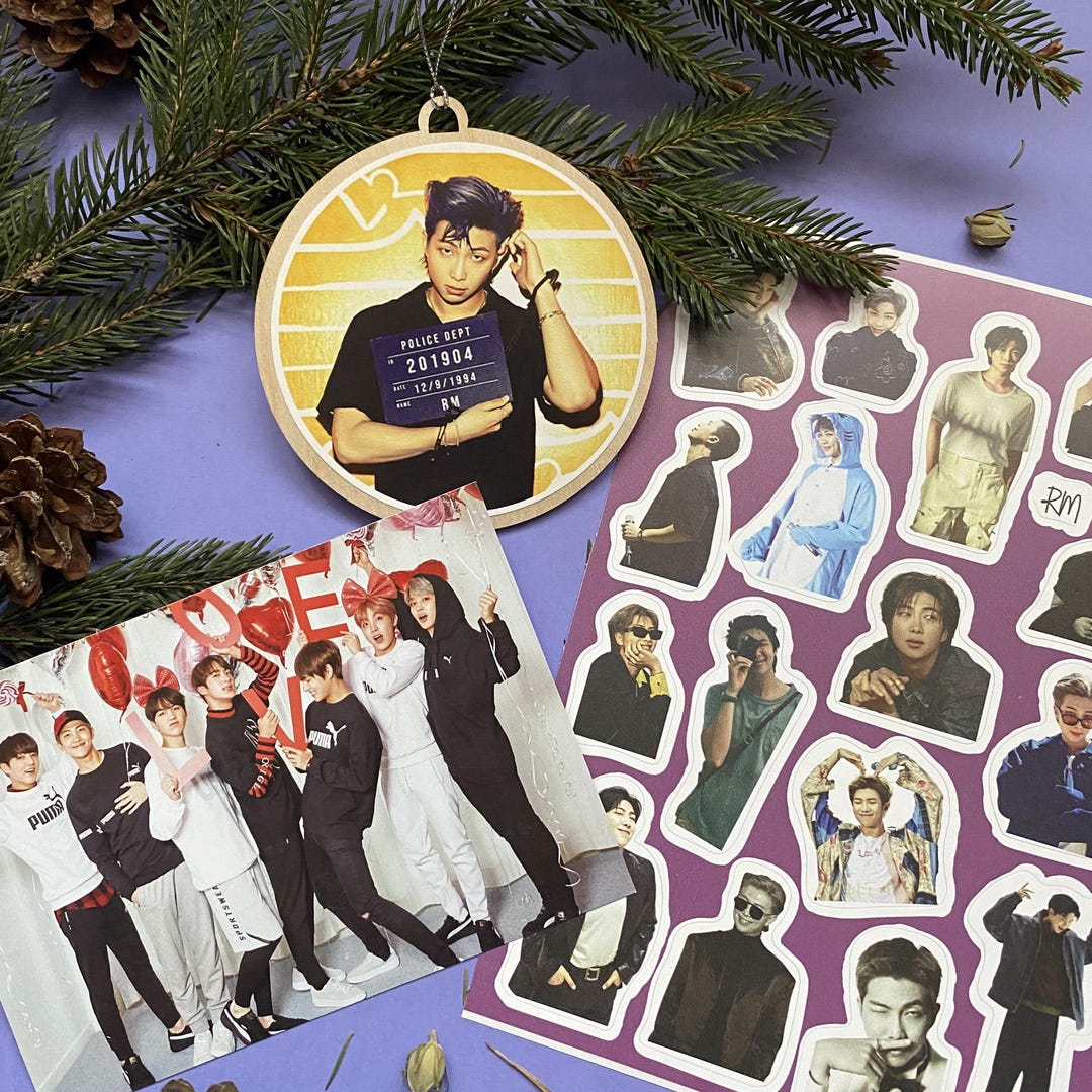 Namjoon Christmas BTS Ornament BTS Merch Army Bts Gifts RM Jin Suga ...