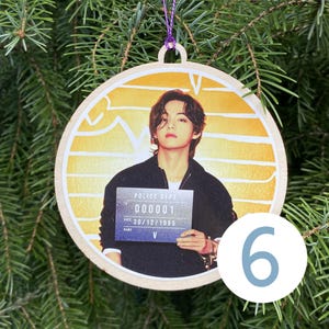 Christmas BTS Ornament BTS Merch RM Jin Suga Jhope Jimin Taehuyng ...
