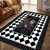 Rose Dark Floor Art, Flowers Pattern Carpets, Gothic Area Rug, Floral ...