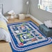 Road Pattern Kids Carpet, Race Track Play Carpet, Driveway Pattern ...