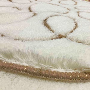 3-pack Gold Bath Mat Set, 3-piece Mat Set, Toilet Bowl Set, Decorative ...