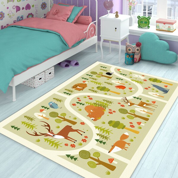 Forest Play Mat - Etsy