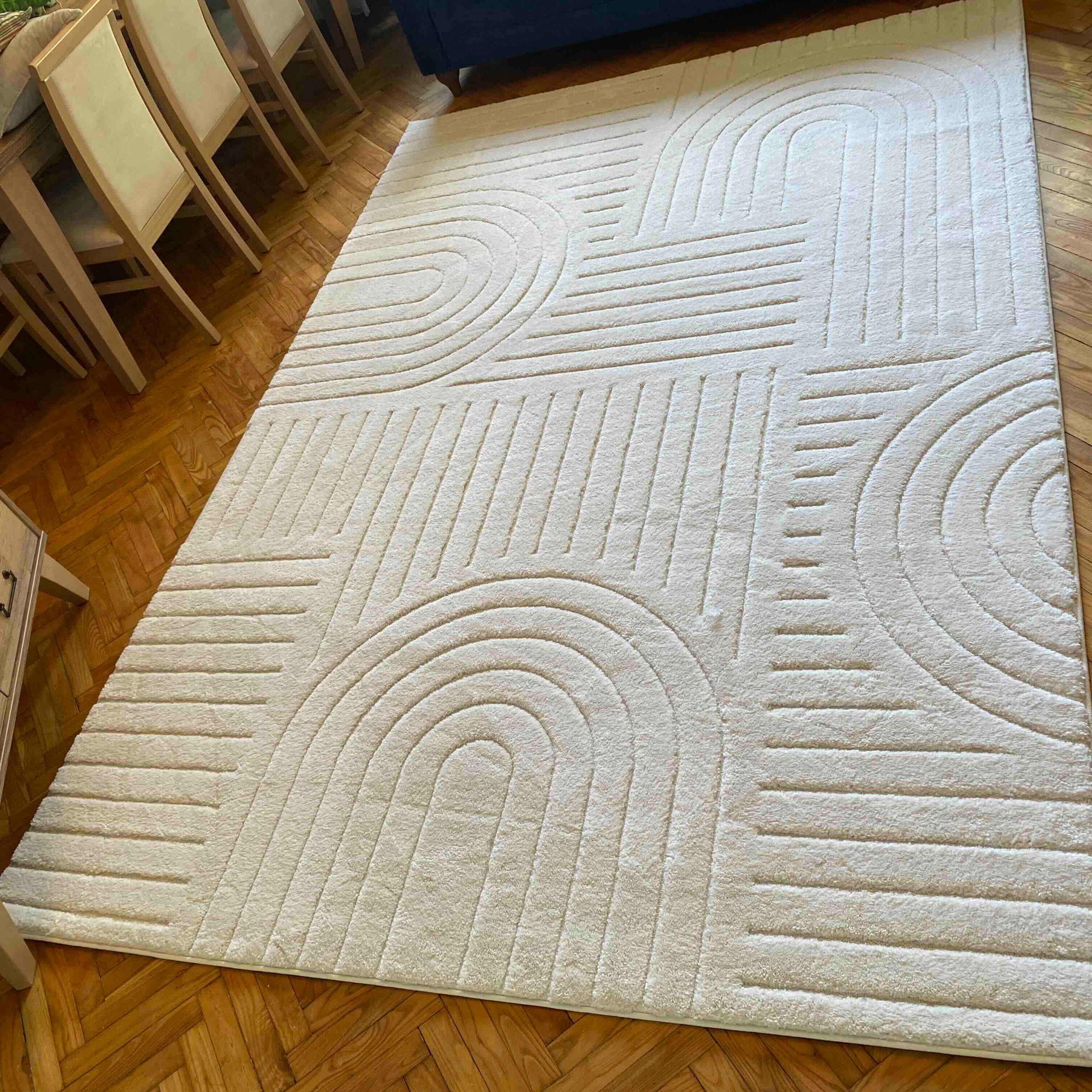 Soft Boho Rugs, Cream Rug for Living Room, Cream Boho Rug, Nordic Area ...
