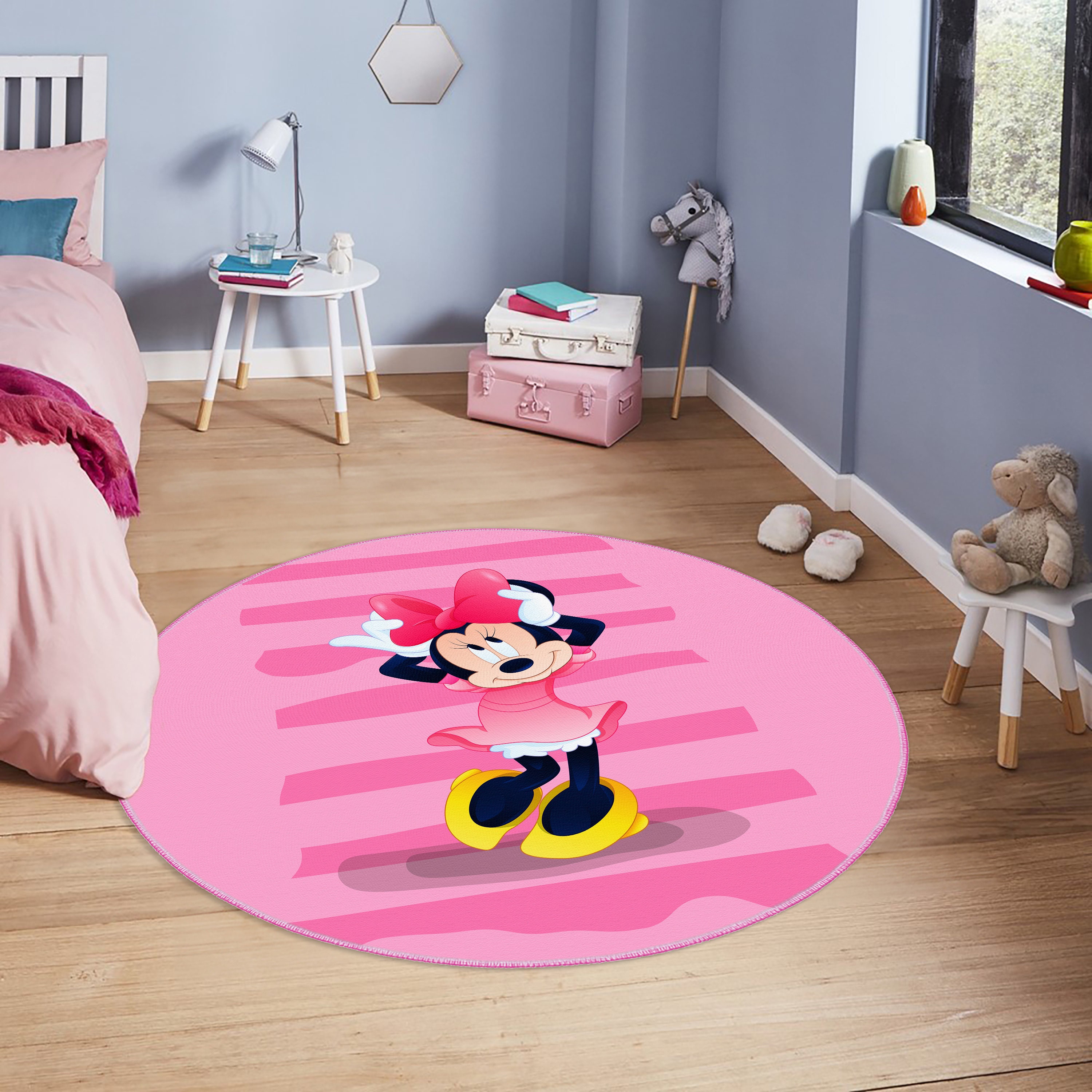 Mickey Mouse Carpet, Minnie Mouse Rug, Mickey Mouse Custom Rug, Pink ...