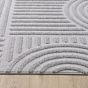 Soft Boho Rug, Gray Rug for Living Room, Gray Boho Rug, Nordic Area Rug ...