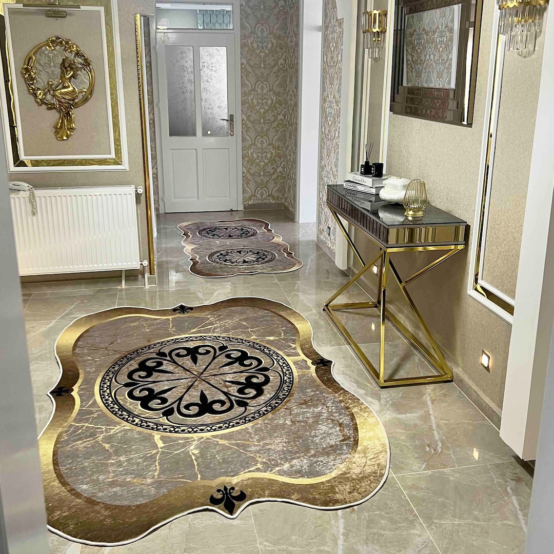 Gold Carpet, Shiny Gold Carpet, Gold Decor, Gold Home Carpet, Gold ...