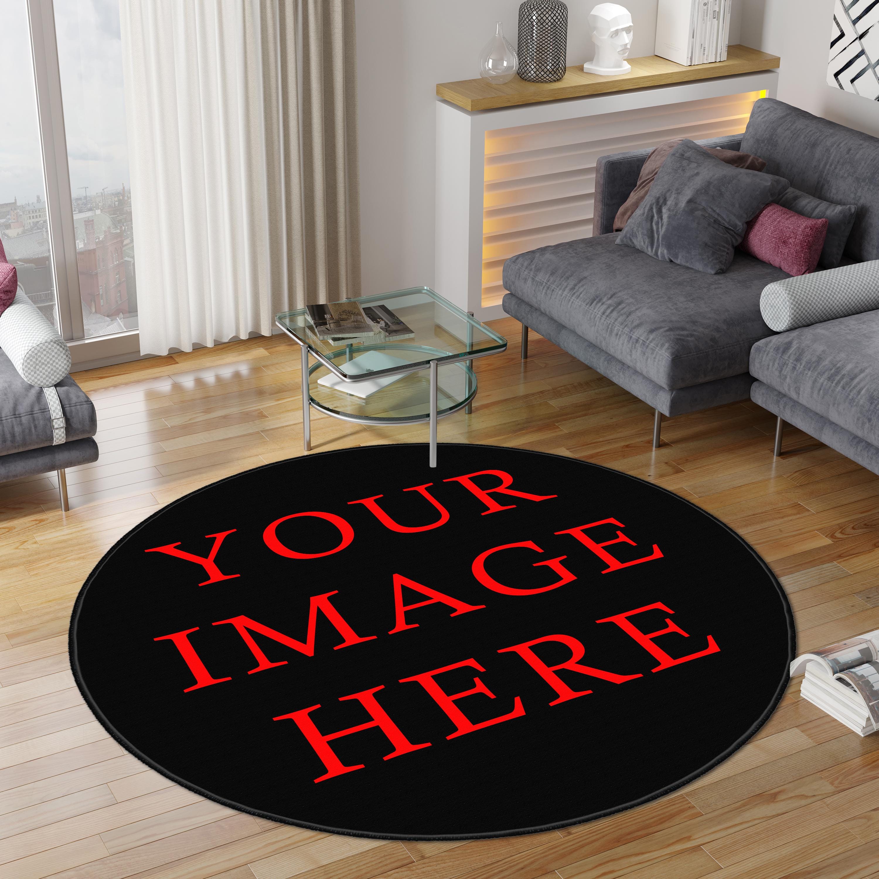 Custom Image Rugs, Custom Rug for Business, Custom Gift Carpet, Logo ...