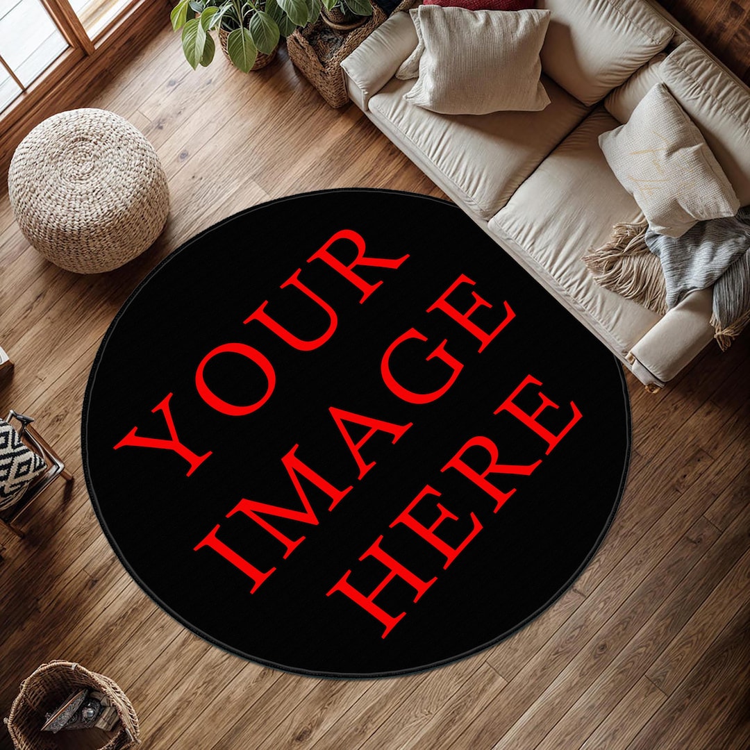 Custom Image Rugs, Custom Rug for Business, Custom Gift Carpet, Logo ...