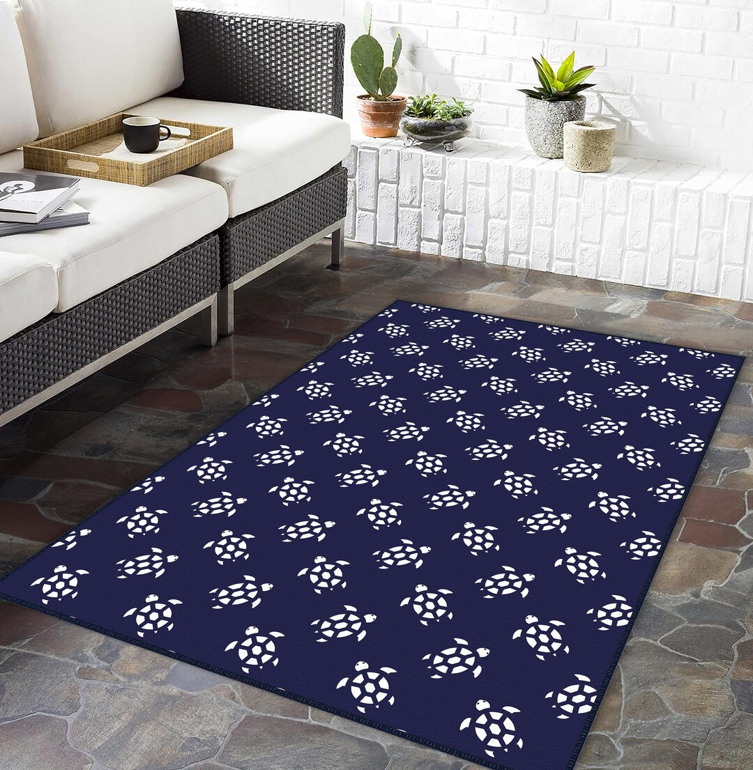 Navy Blue Rug, Navy Blue Carpet, Living Room Rug, Marina Carpet ...