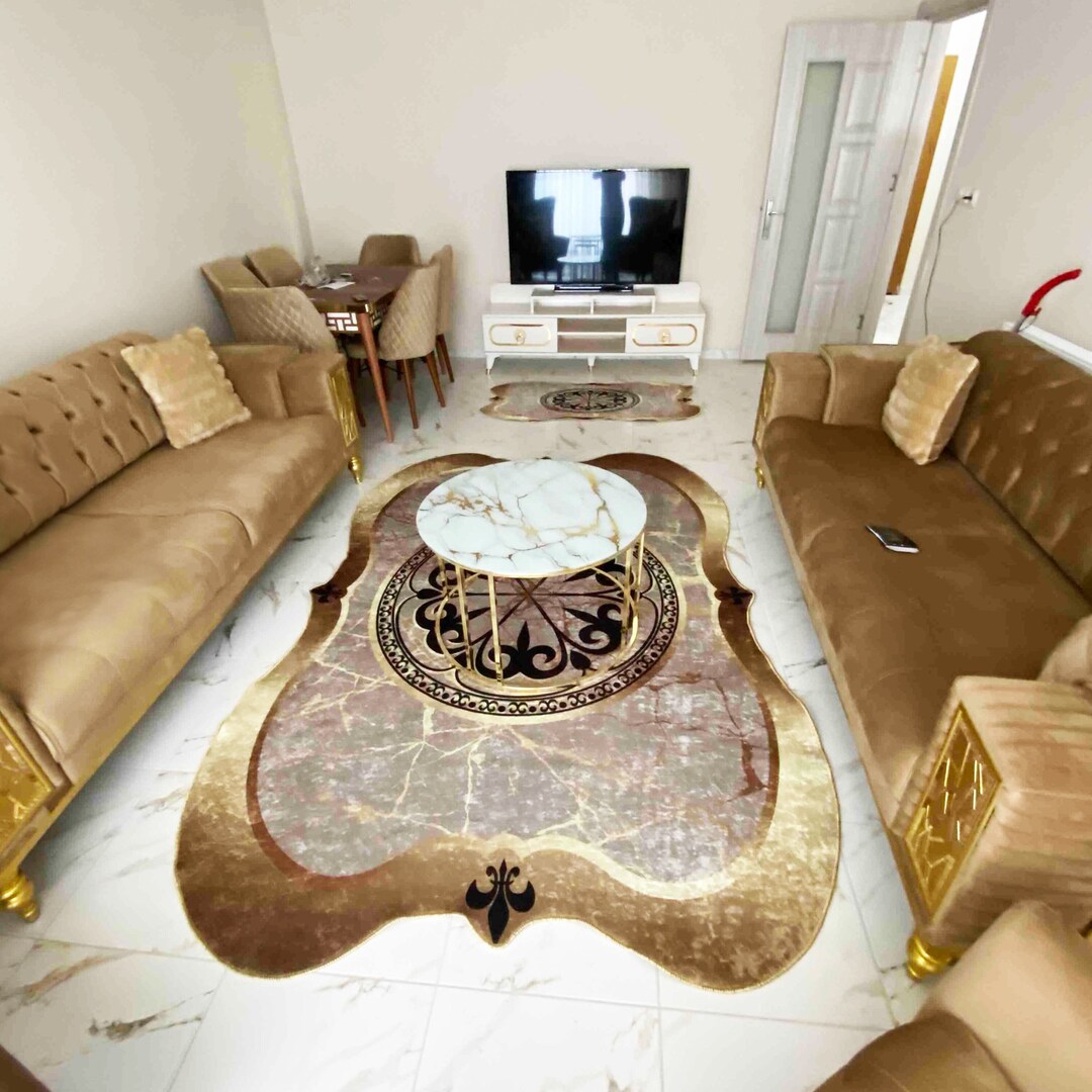 Gold Carpet, Shiny Gold Carpet, Gold Decor, Gold Home Carpet, Gold ...