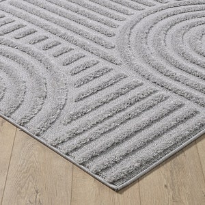 Soft Boho Rug, Gray Rug for Living Room, Gray Boho Rug, Nordic Area Rug ...