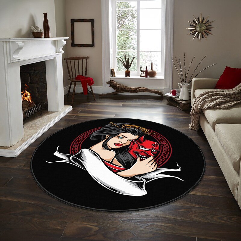 Pentacle Area Rug - Etsy