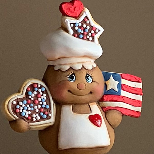 Painted Gingerbread - Etsy