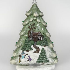Christmas Trees - Clay Magic - 3194 - Ceramic Lg Christmas Tree With ...