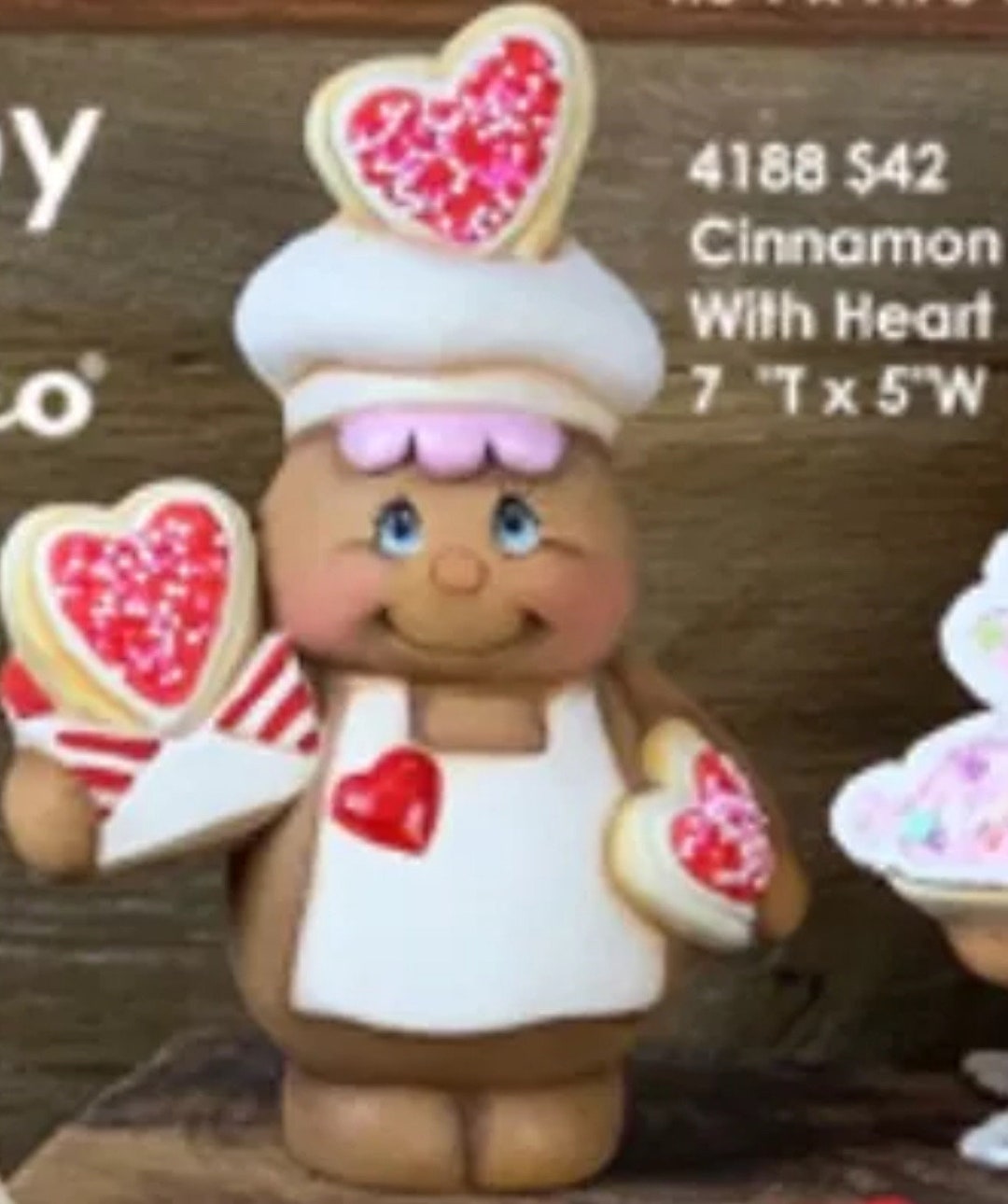 Gingerbreads - Clay Magic - Gingerbread - “cinnamon With Heart”- Ready ...