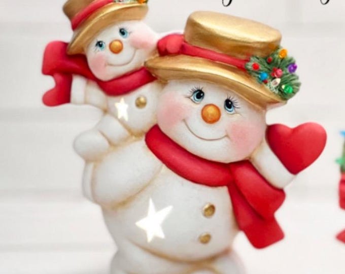 Christmas - Clay Magic - Snowman - 2569 - “it’s Snow Much Fun” - Ready ...