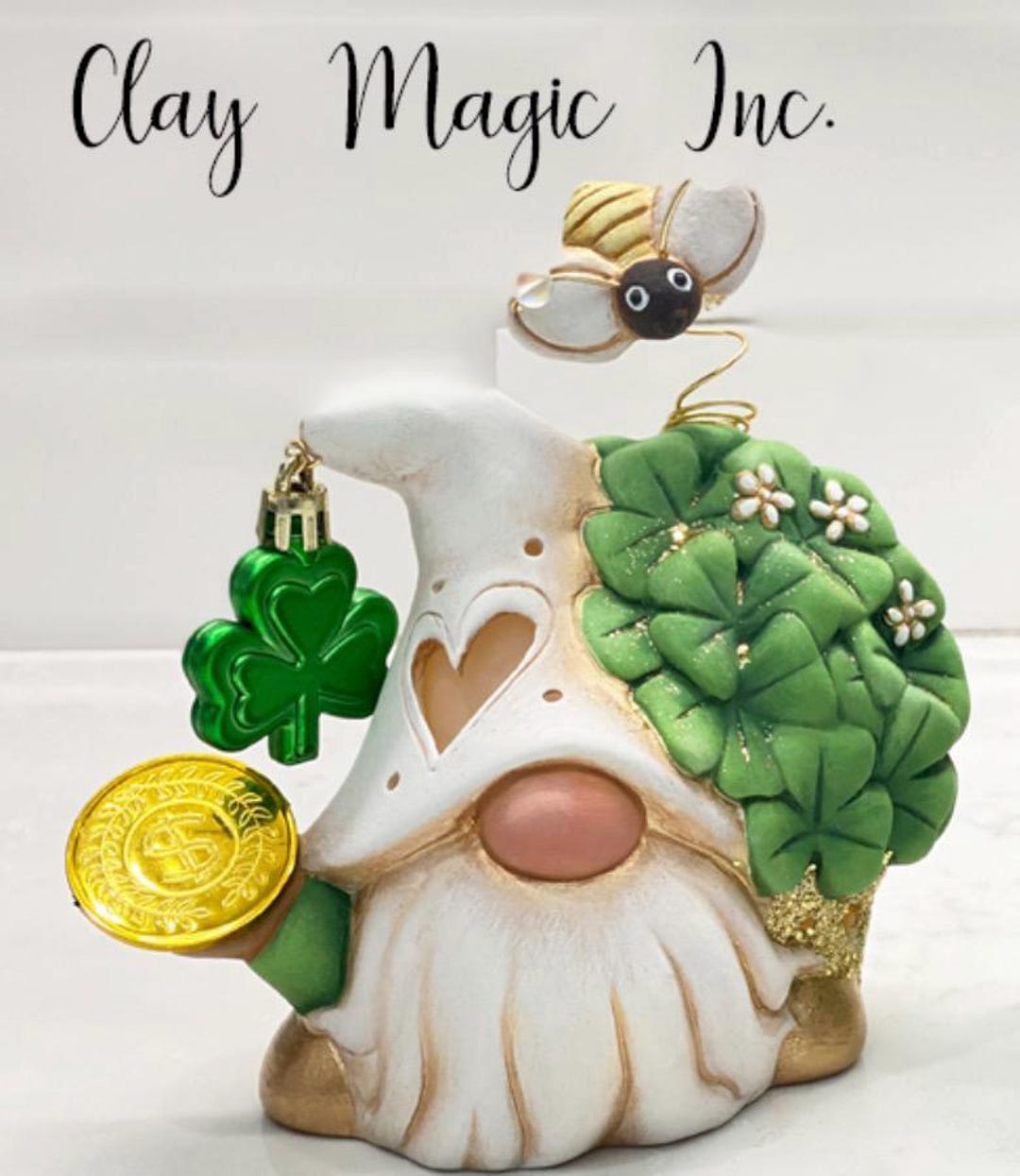 Gnomes - Clay Magic - “rune Gnome” - 4410 - 4.5” - Ready to Paint - No ...