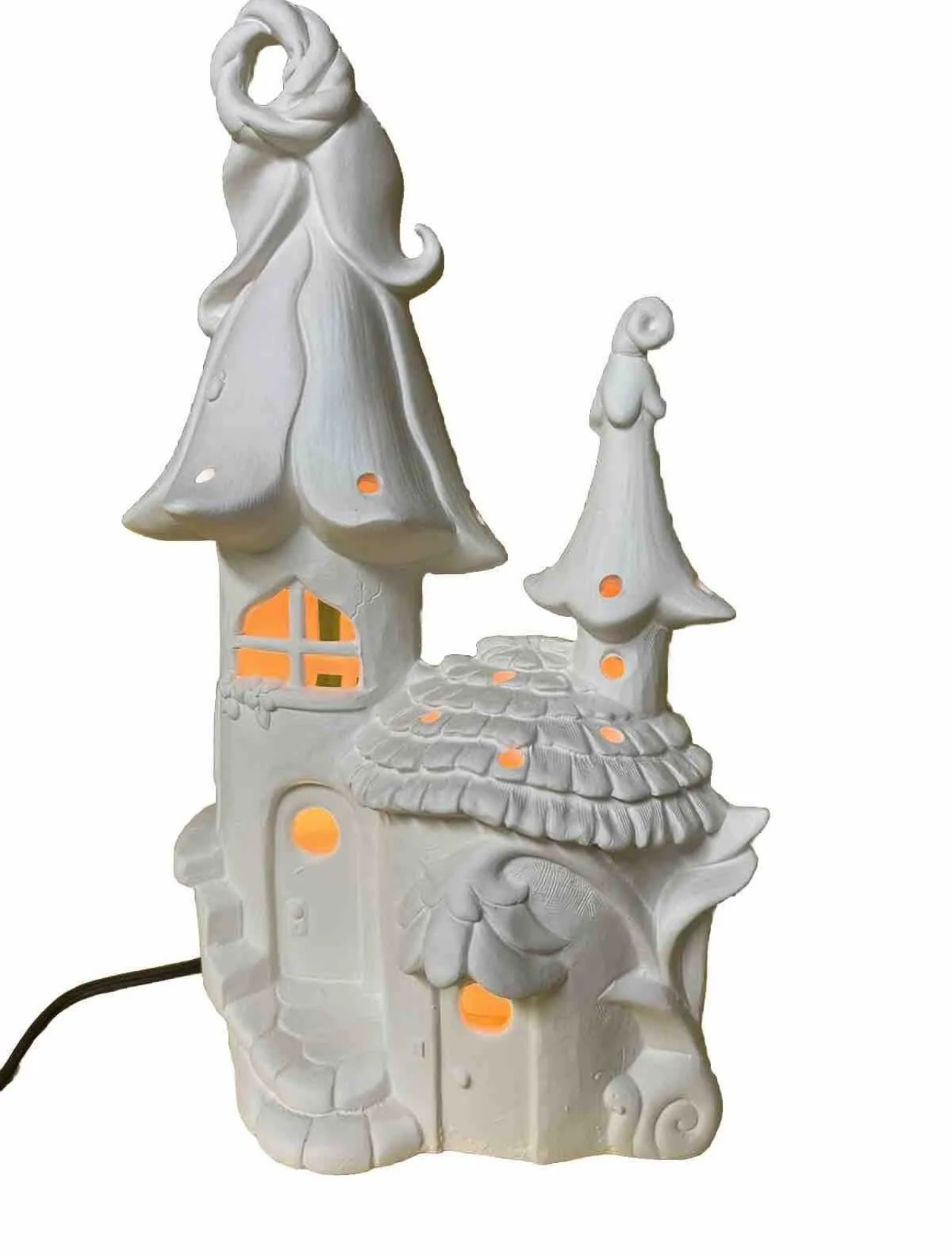 Fairy - Clay Magic - Ferry Bell Flower Manor - 3650 - Ready to Paint ...