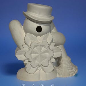 Christmas - Clay Magic - Snowman W/snowflake - 13” - 1120 - Ready to ...