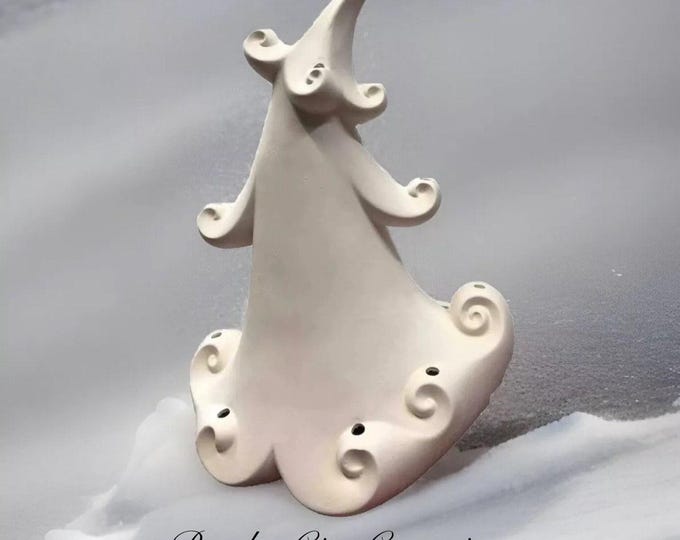 Christmas Trees - the “JOLLY” Tree - Mayco Mold - 12” Tall - Ready to ...
