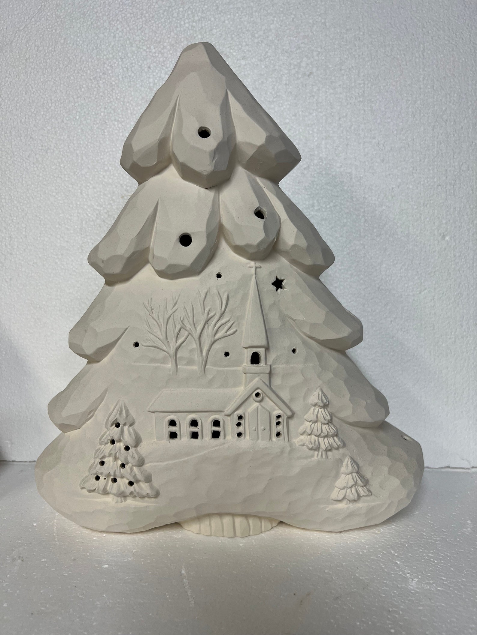 Christmas Trees - Clay Magic - 3200 - Ceramic Christmas Tree With ...