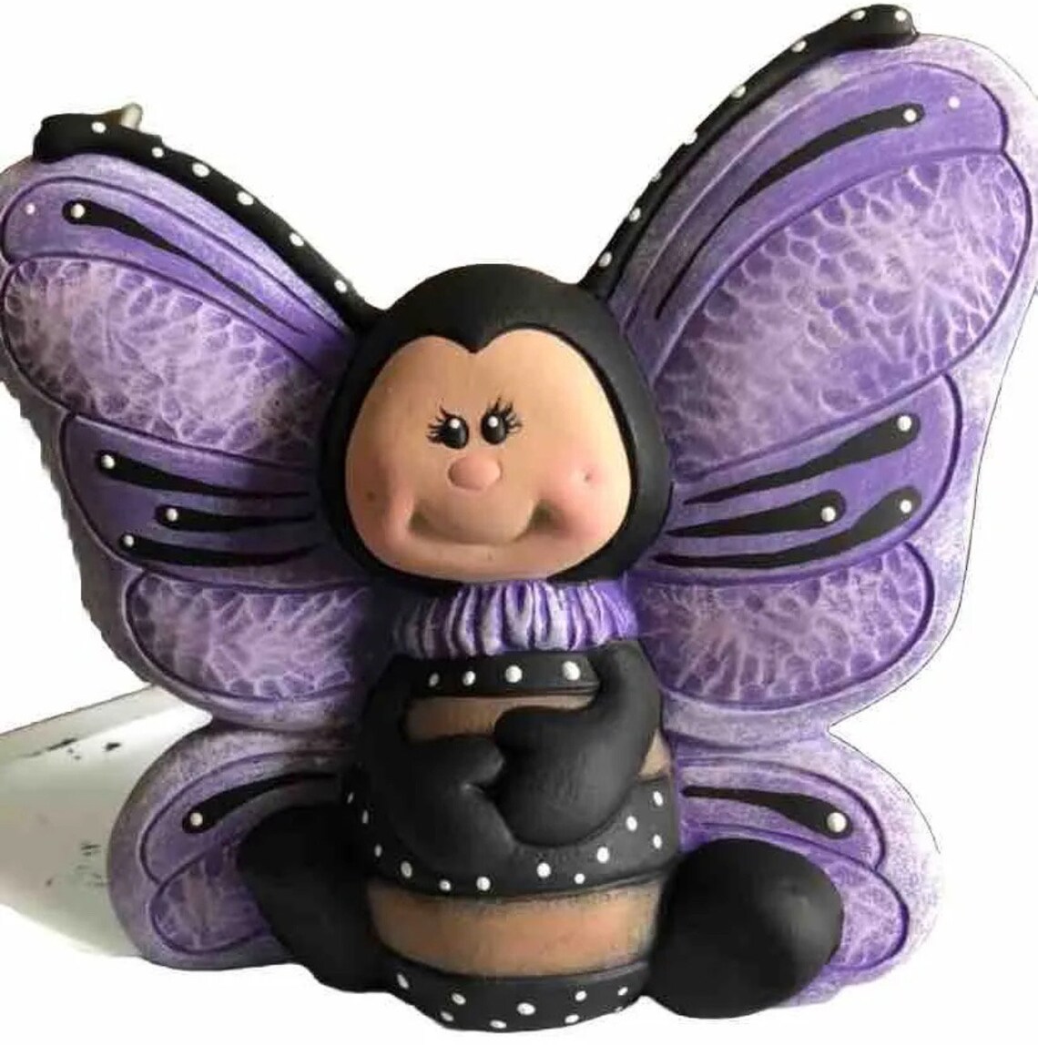 Spring - Clay Magic - “flitter” the Butterfly - Ready to Paint - 7 ...