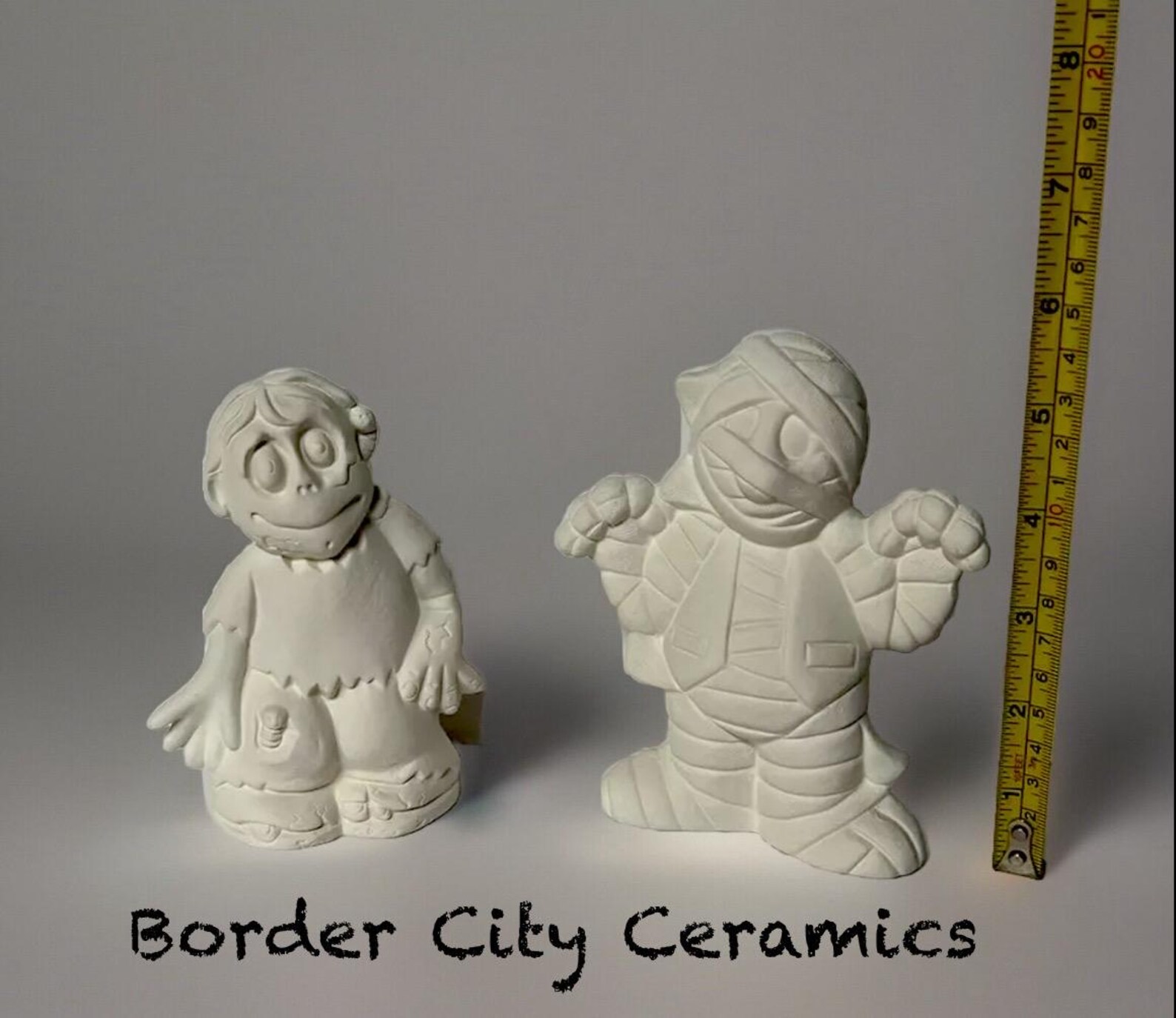 Halloween - Clay Magic Set (2) - Mummy & Zombie Set - Ready to Paint ...