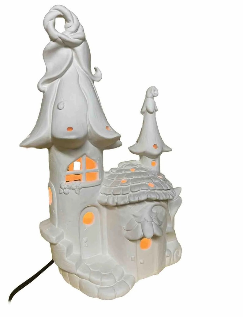 Fairy - Clay Magic - Ferry Bell Flower Manor - 3650 - Ready to Paint ...