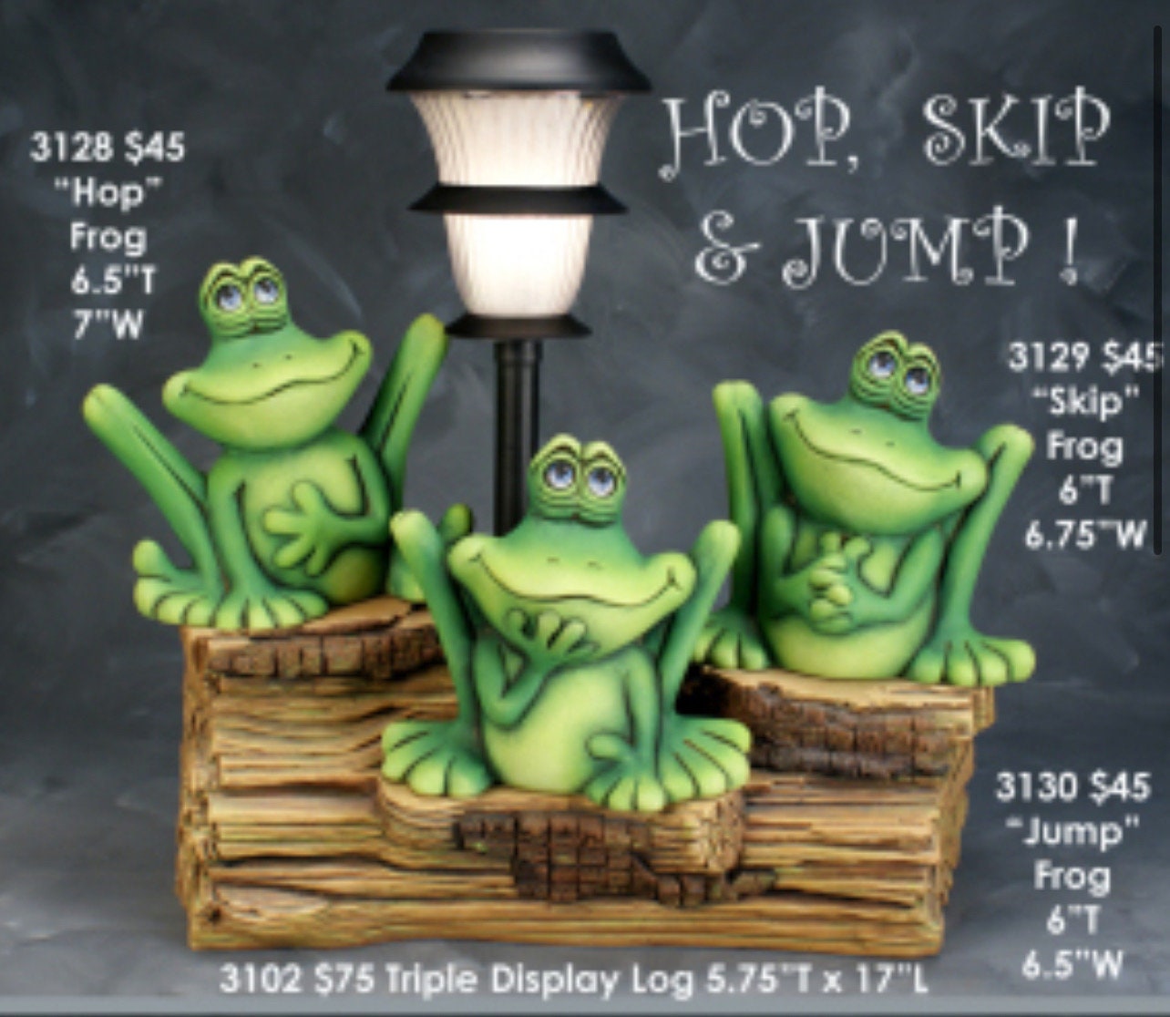 Clay Magic chit & Skip Frogs Ready to Paint Bisque Sold Together 3129 3518 - Etsy
