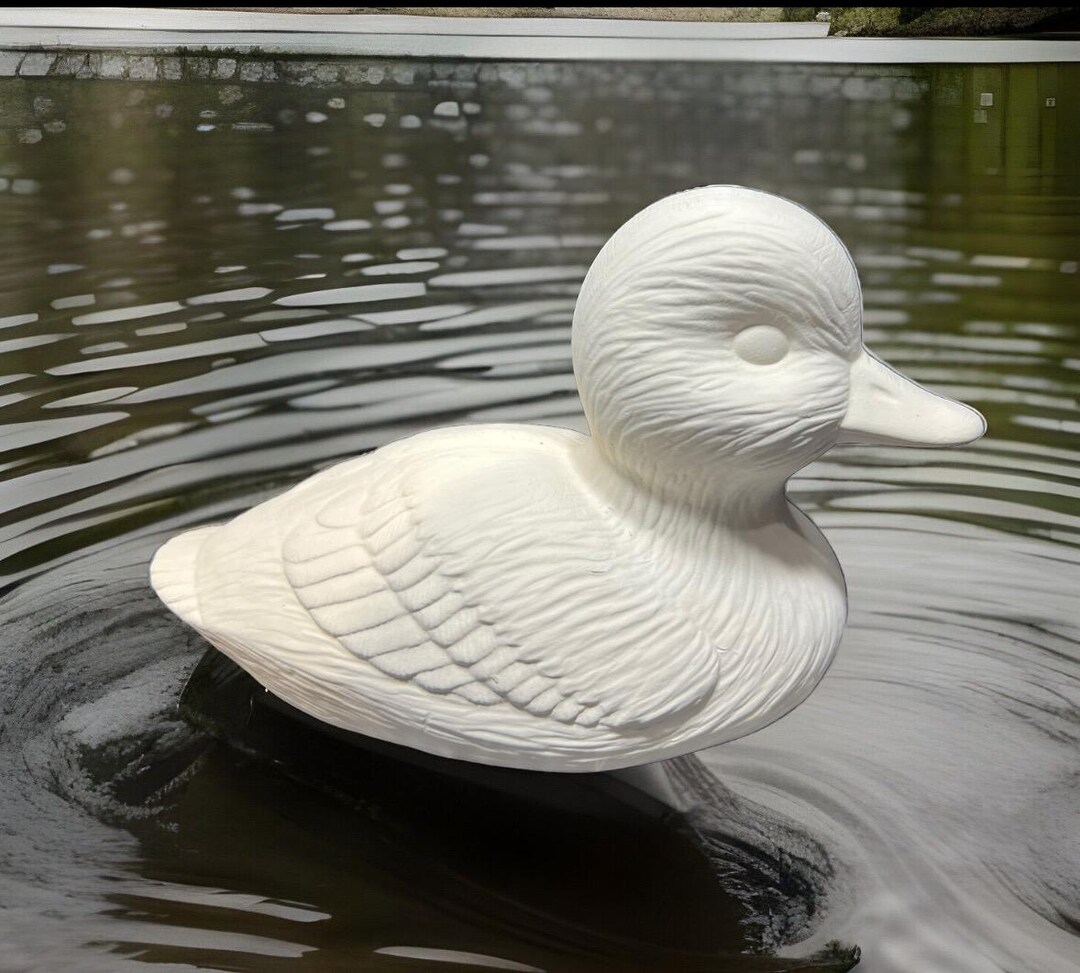 Animals - Duck - 7”- Dona’s Mold - Vintage 1987 - Ready to Paint ...