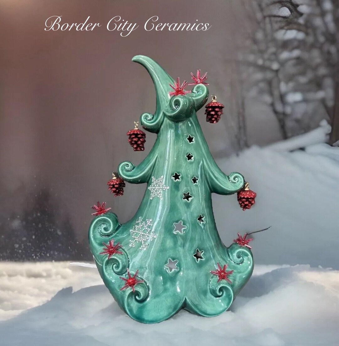 Christmas Trees - the “JOLLY” Tree - Christmas Design - 12” Tall ...