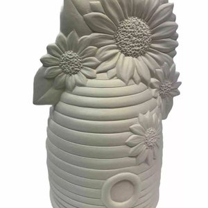 Summer - Clay Magic - Ceramic Bee Skep - 4313 - Ready-to-paint - Etsy