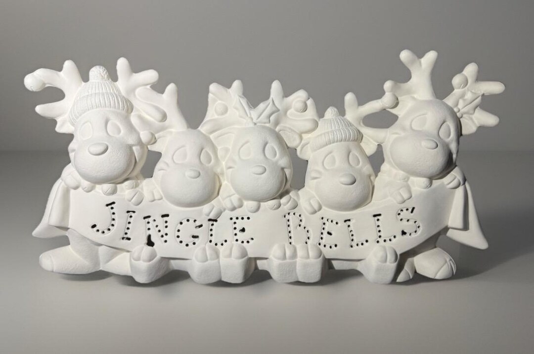 Christmas - Clay Magic - “jingle Bells” Reindeer - 1970 - Ready to ...