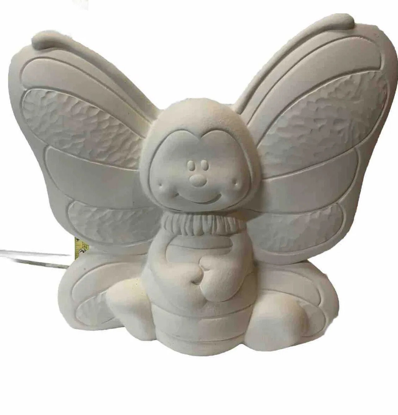 Spring - Clay Magic - “flitter” the Butterfly - Ready to Paint - 7 ...