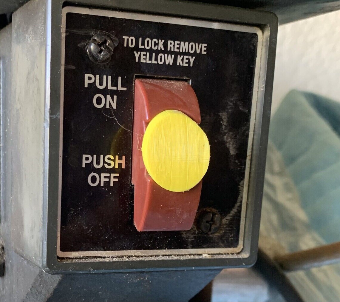 Four Craftsman 60256 24035 Yellow Switch Safety Keys by Namparts - Etsy