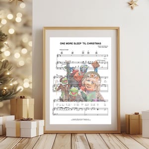 THE MUPPETS Christmas Carol Sheet Music Movie Musical Print, Digital ...