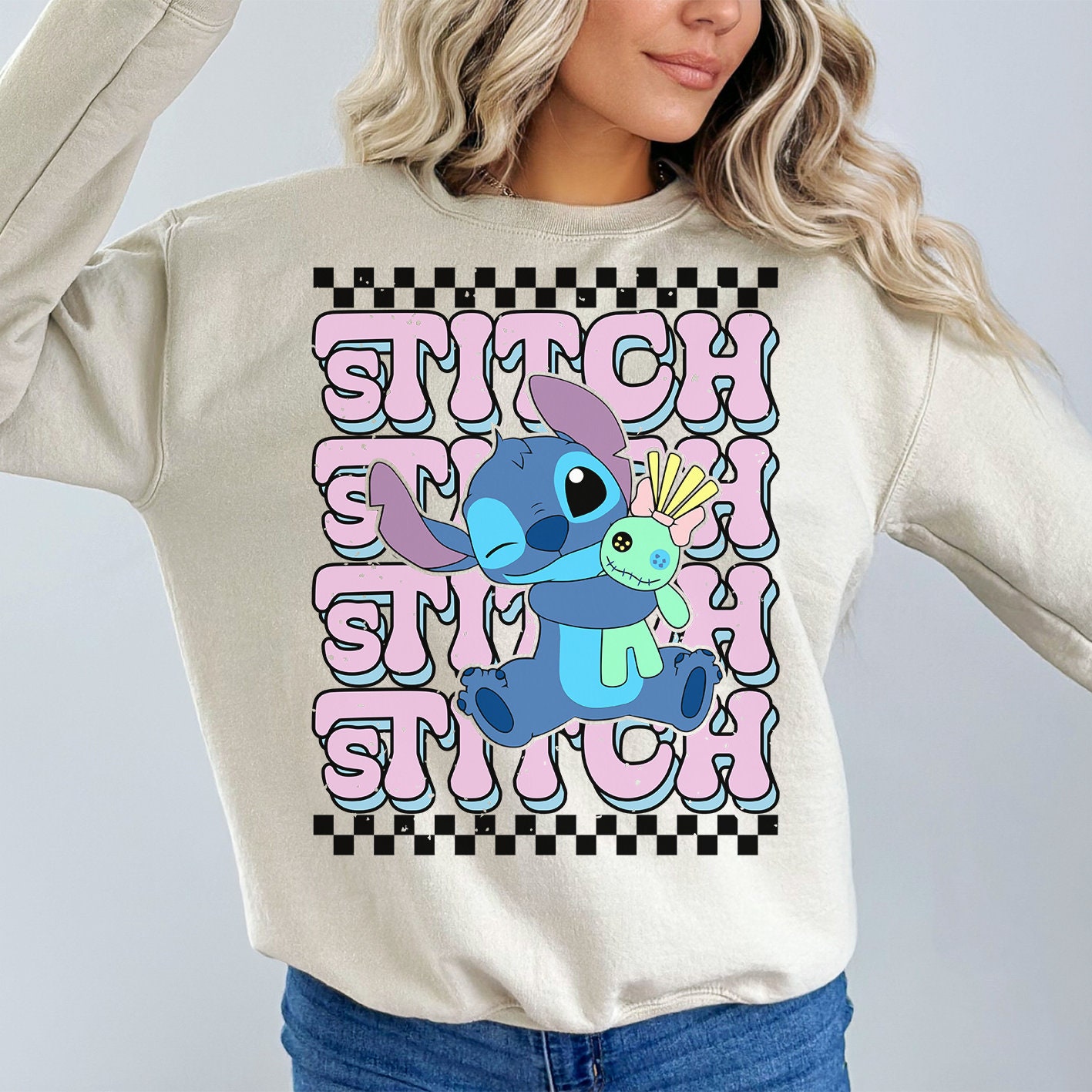 Cartoon Stitch SVG: Retro Shirt Design Cut File (digital Download) - Etsy