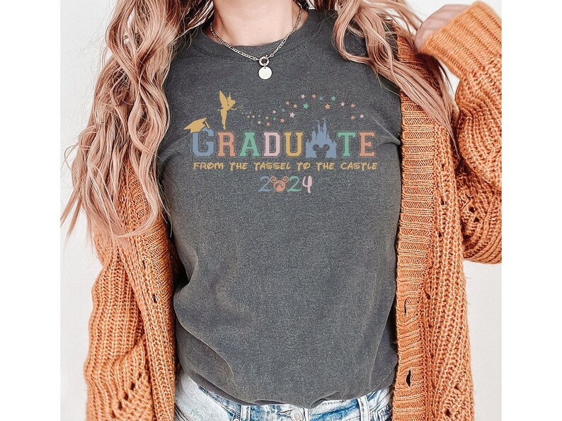 Graduation 2024 Svg, Graduation Senior 24, Graduate Tassel to Castle ...