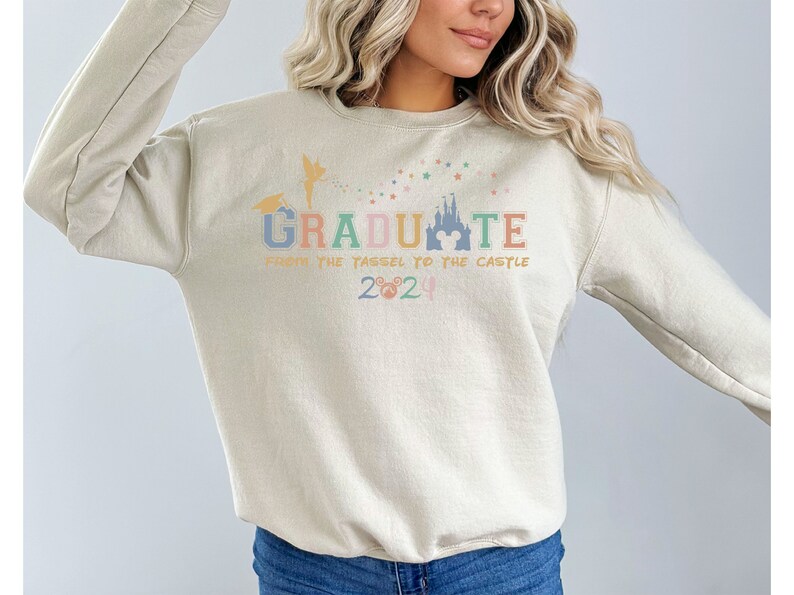 Graduation 2024 Svg, Graduation Senior 24, Graduate Tassel to Castle ...
