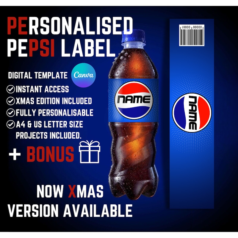 Pepsi Party - Etsy