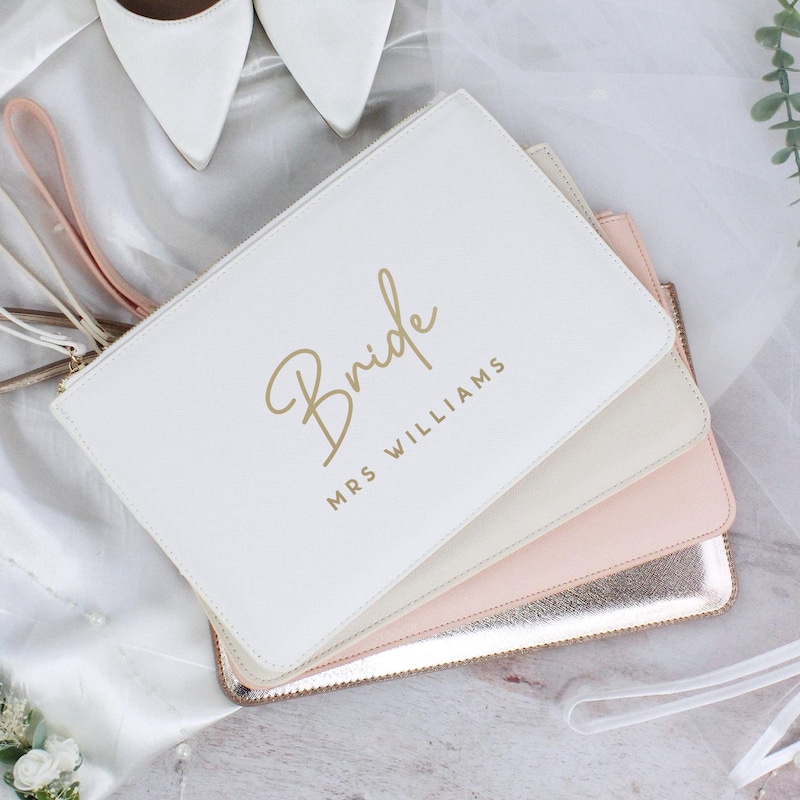 Last Name Wedding Purse - Etsy UK