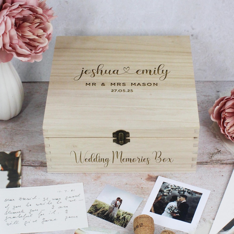 Wedding Memory Box - Etsy Canada