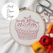Kitten Embroidery Design, DIY Hand Stitch Redwork Pattern PDF, Instant ...