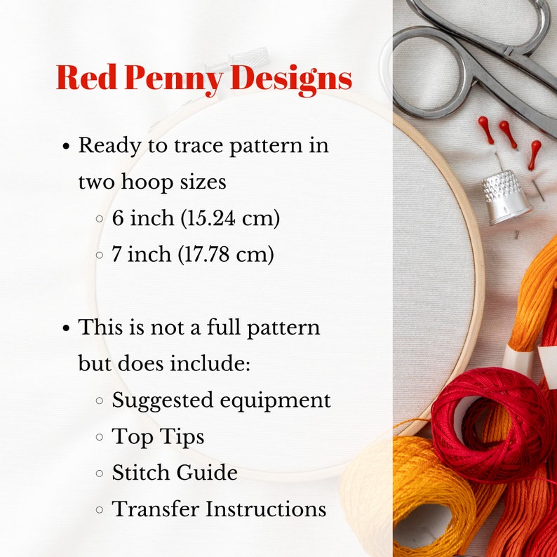 Hedgehog Embroidery Design, DIY Hand Stitch Redwork Pattern PDF ...