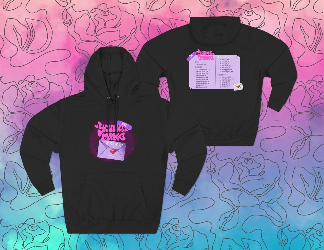 Young Miko Hoodie XOXO Tour 2024 - Fan Inspired Young Miko Hoodie Shirt ...
