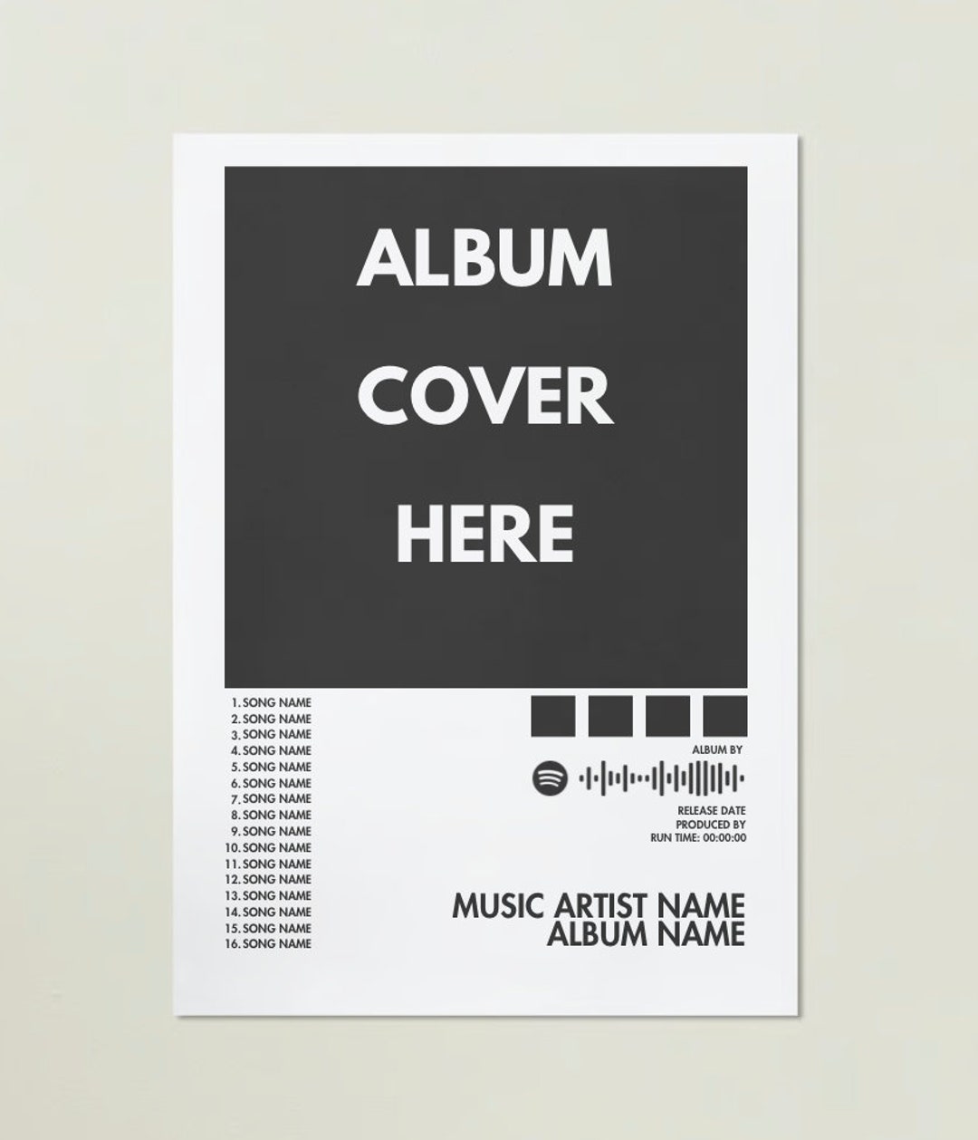 Custom Album Poster| Travis Scott | Utopia Album Poster | Custom Poster ...