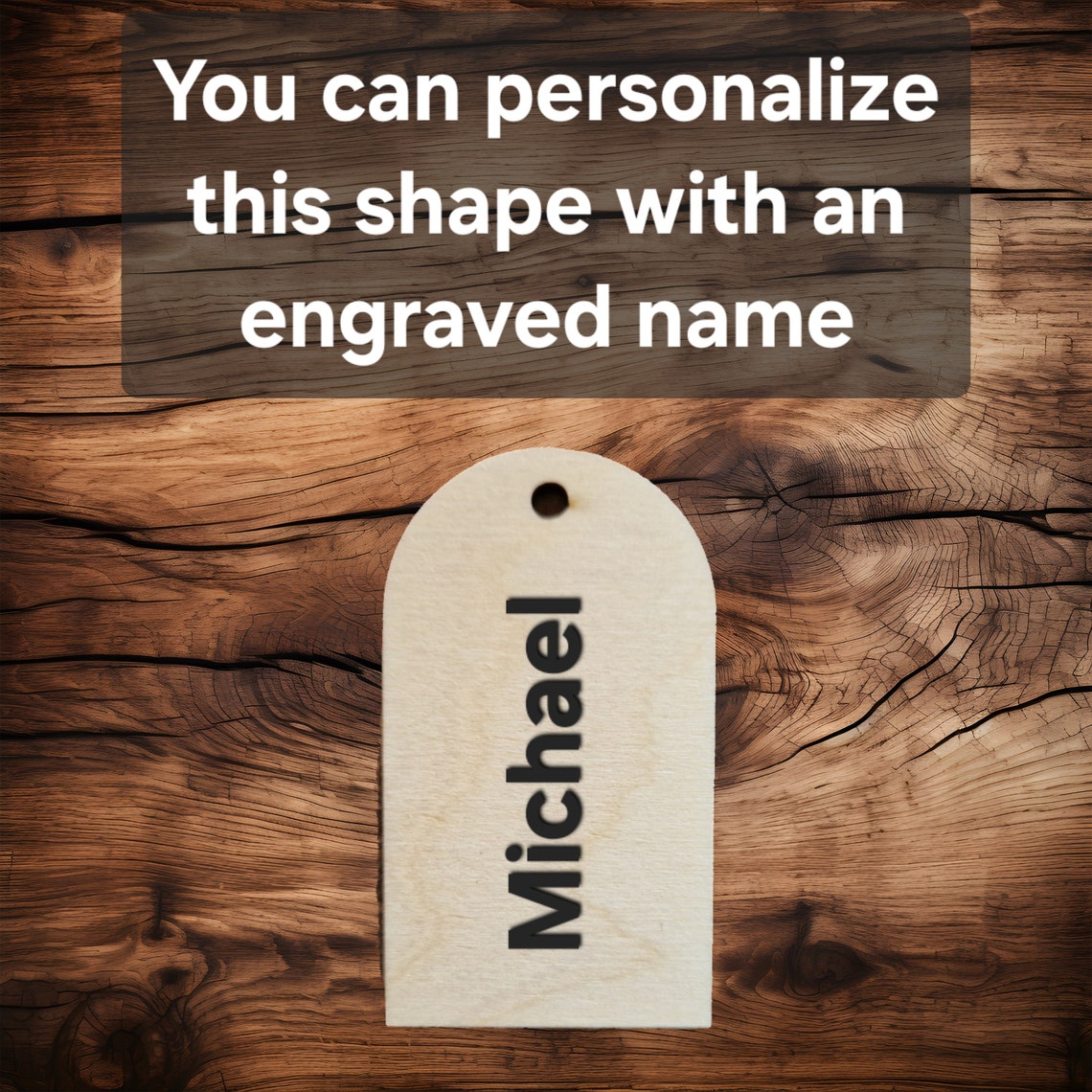 Shape S058, A Rectangle With Two Rounded Corners and a Hole at the Top ...