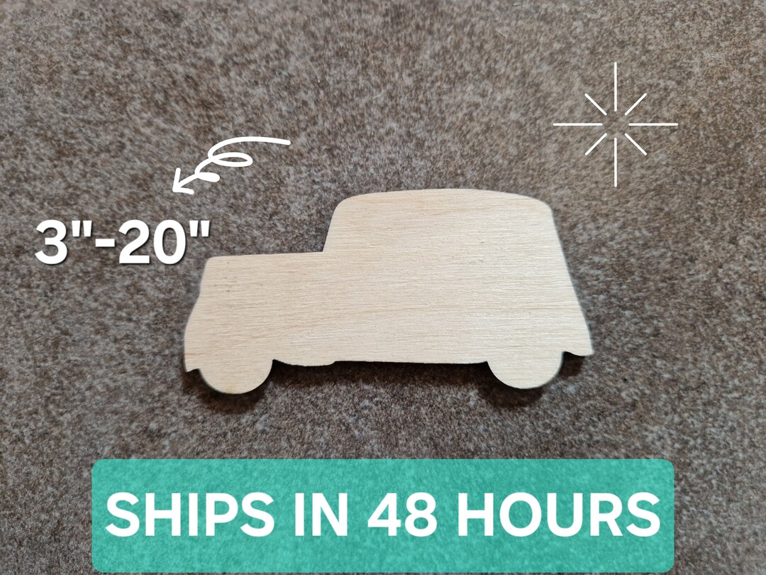 Antique Car Shape, Shape S091, Vintage Car, Retro Auto, Wood Cut Out ...