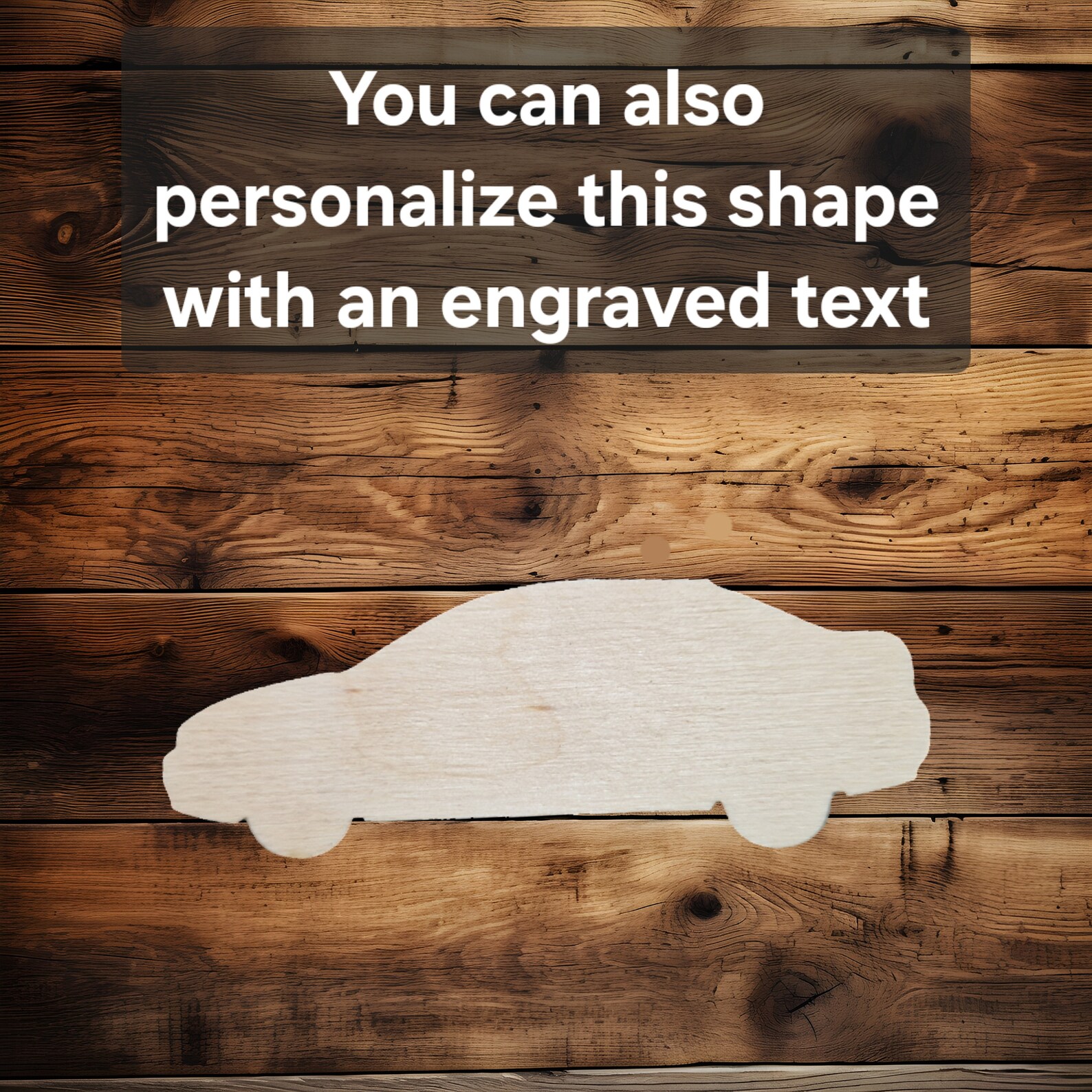 Car Shape, Shape S090, Wood Cut Out, Laser Cut From Baltic Birch ...