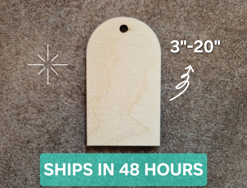 Shape S058, A Rectangle With Two Rounded Corners and a Hole at the Top ...